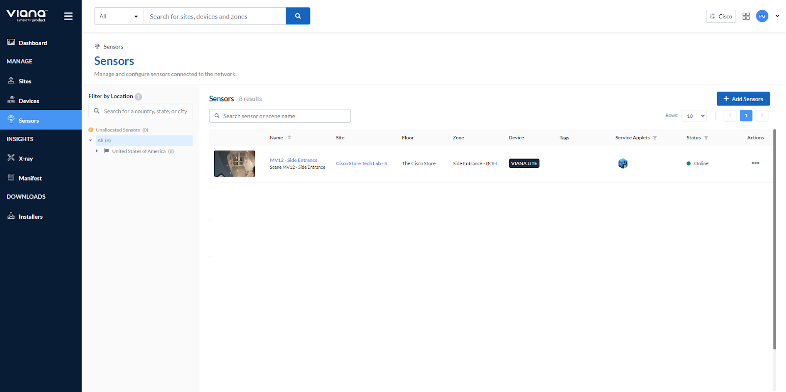 Viana™ Standard Product Manual – meldCX